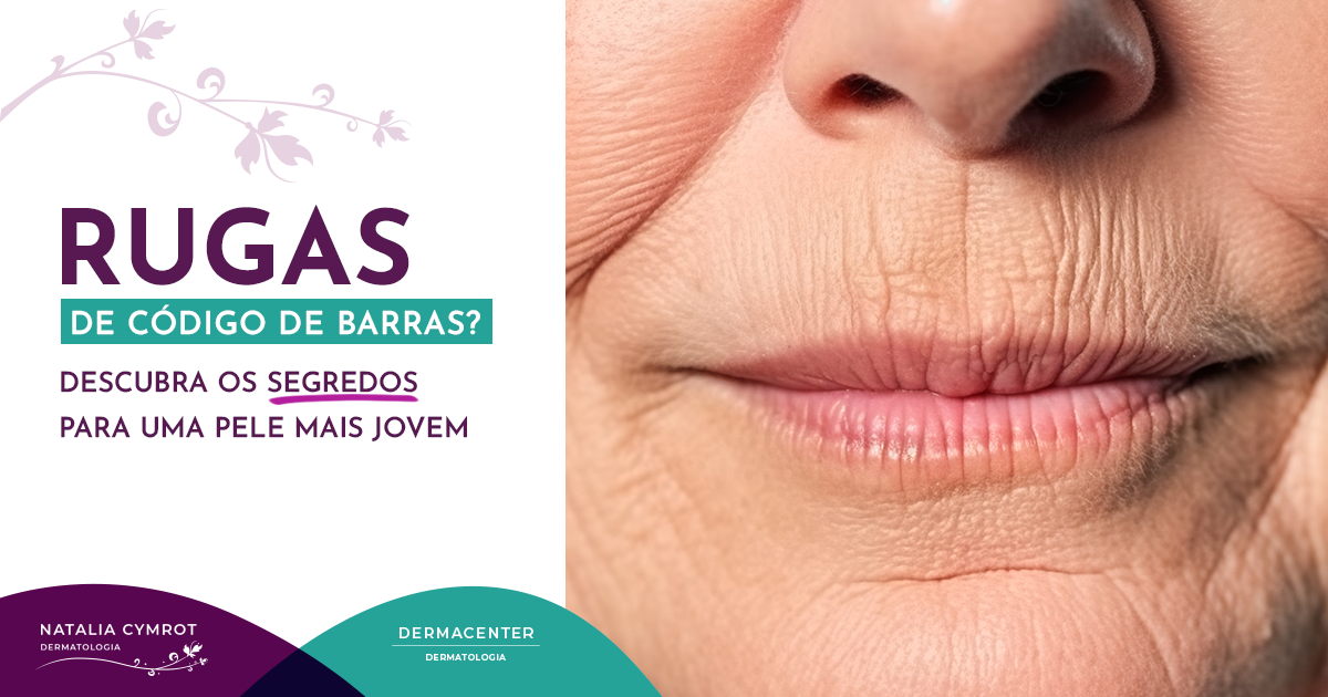 Rugas de código de barra? Descubra os segredos para uma pele mais jovem ...